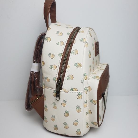 Loungefly | Bags | Loungefly Disney Stitch Pineapple Mini Backpack ...
